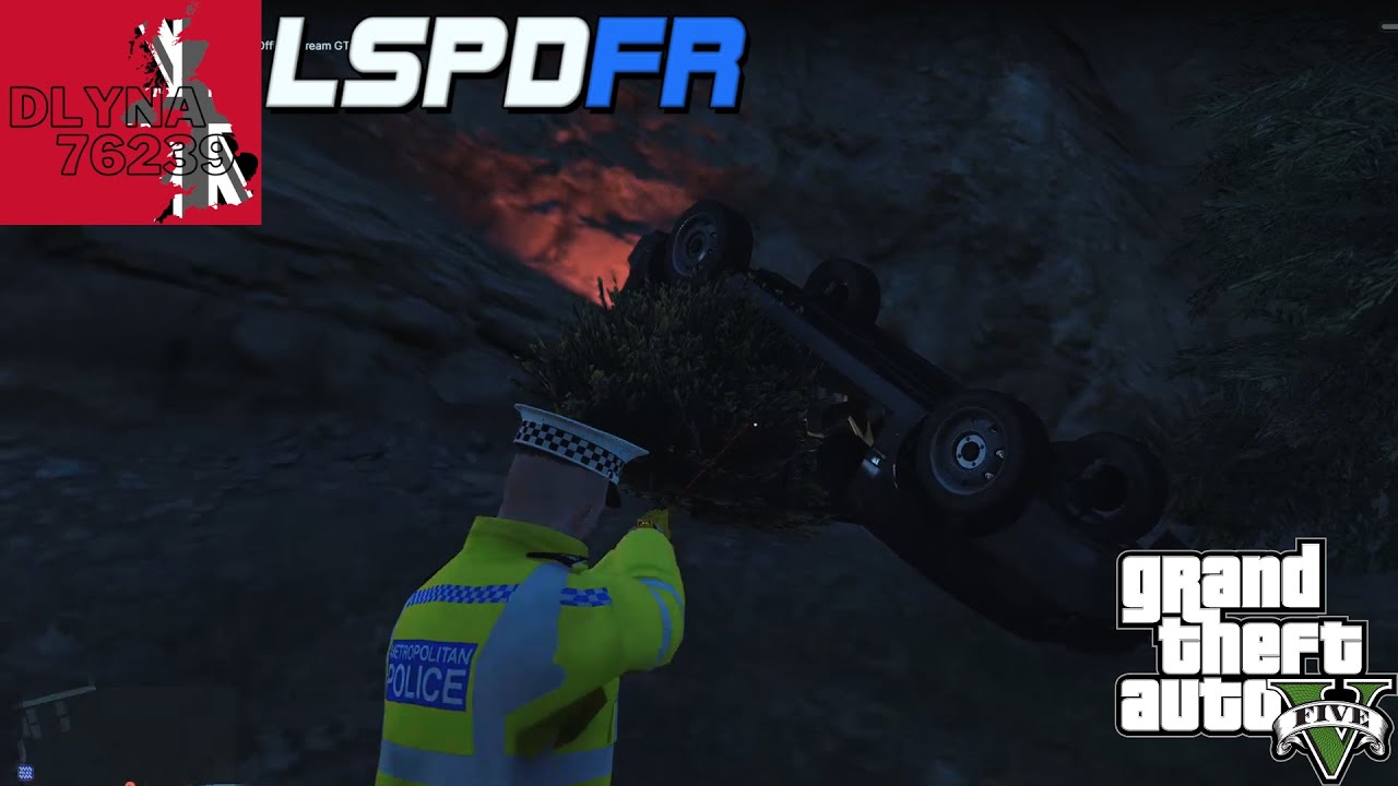 UK LSPDFR Car Goes Roly-Poly (🔴Live Clip🔴) - YouTube