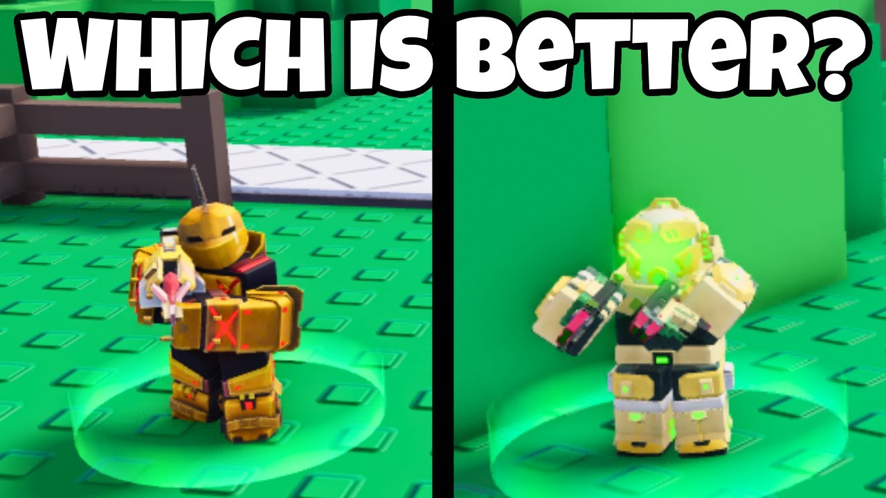 GOLDEN RANGER Vs LASER GUNNER! Which Is BETTER? In Roblox Tower Defense ...