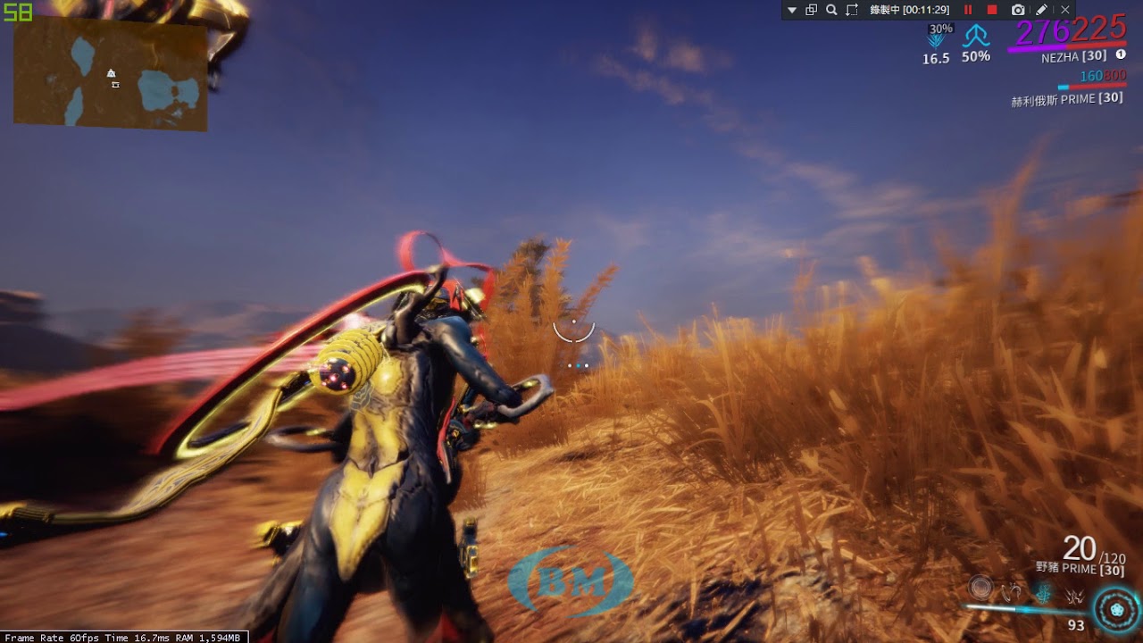 [B.M] Warframe 農場：用臉刷的 Cetus Wisp 希圖斯幽魂 - YouTube