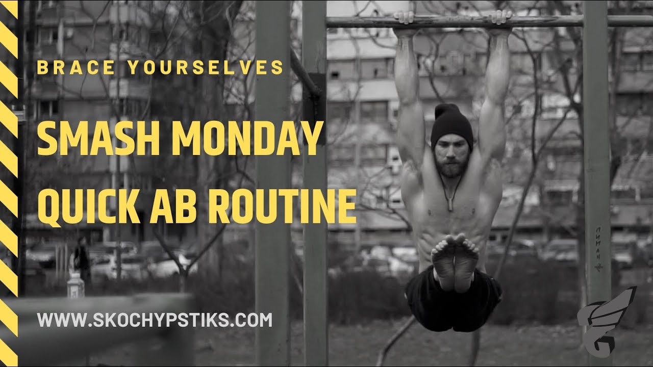 Smash Monday - Quick Ab Workout - YouTube