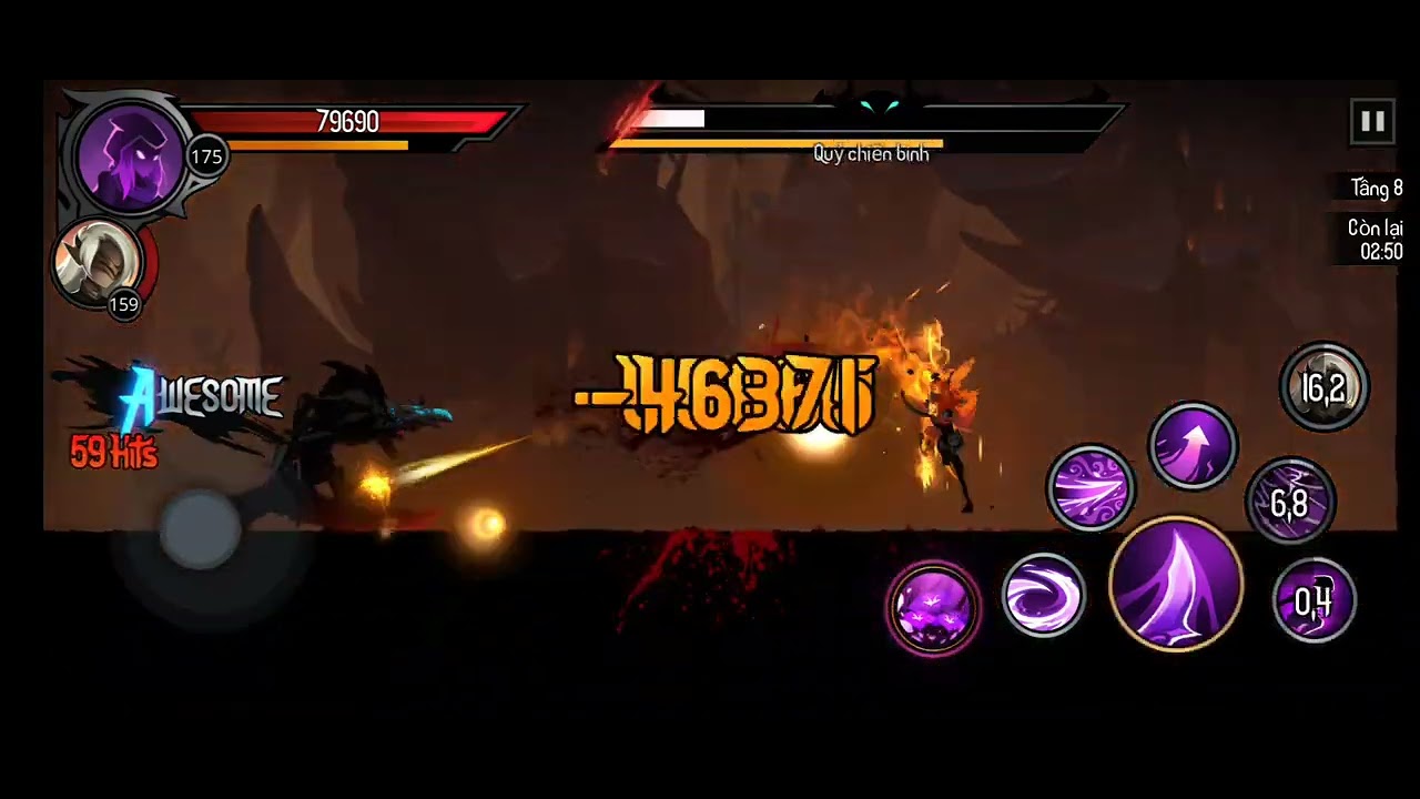 shadow knight : velora max tốc độ đánh tập 2 - YouTube