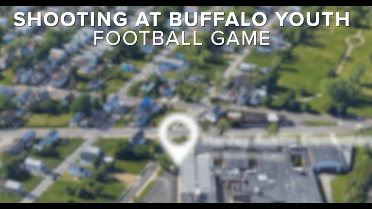 Man arrested after a shooting at a youth football game in Buffalo - YouTube