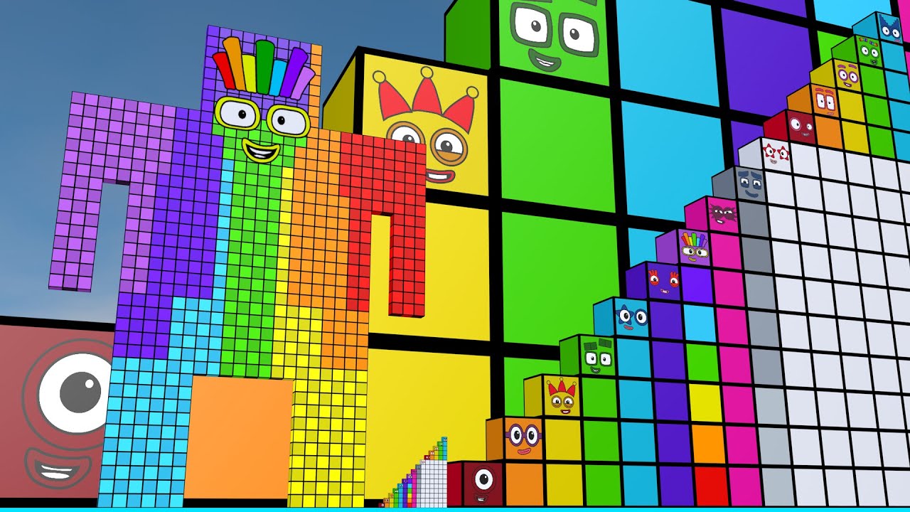 Numberblocks Puzzle Step Squad 764 15,000 to 15,000,000 MILLION BIGGEST ...