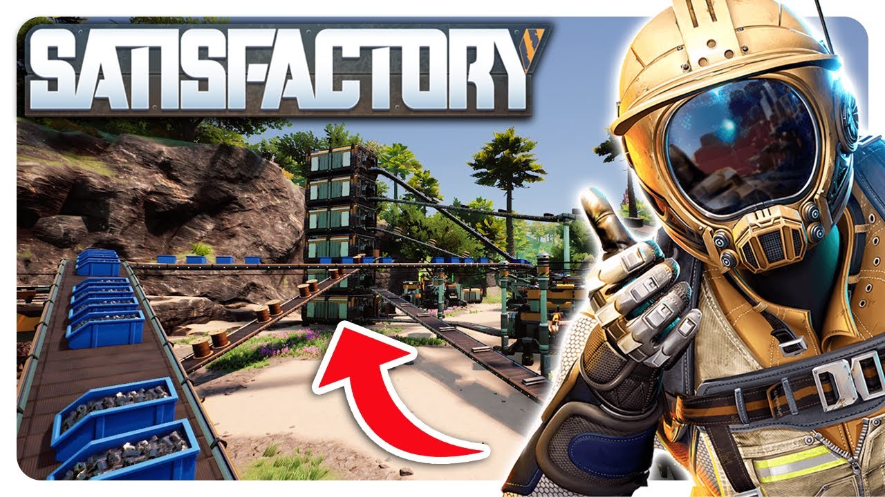 A Real Automation Engineer tries out Satisfactory! - YouTube