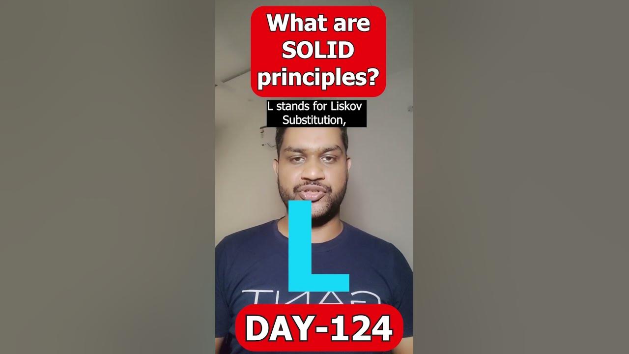 What Are Solid Principles Java Interview Interviewtips Springboot Youtube