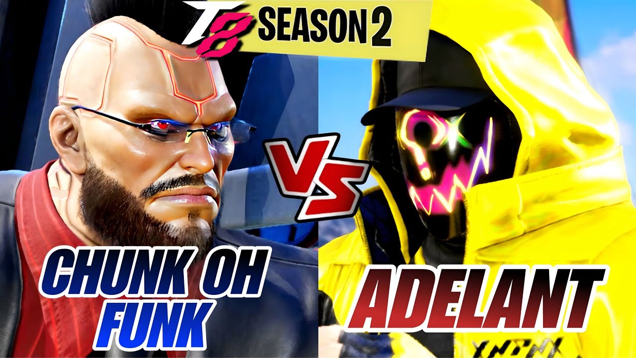 Tekken 8 CHUNK OH FUNK (Jack 8) vs ADELANT (Paul) 💥 Ranked Matches Replays - YouTube