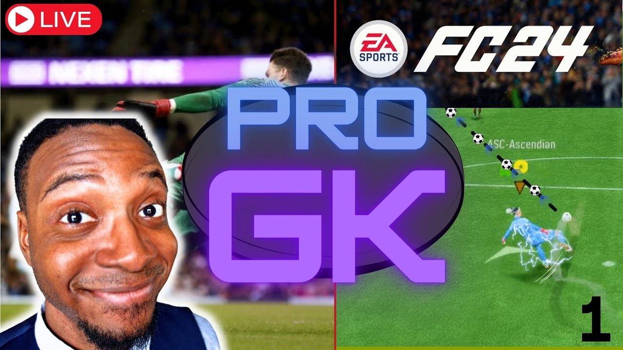PRO GK EA FC 24 CLUBS | LIVESTREAM #1 - YouTube
