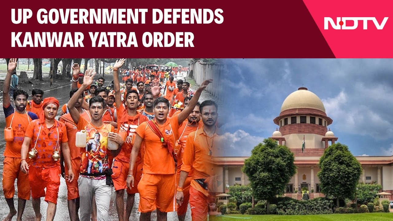 Supreme Court Latest News Up Government Defends Kanwar Order Tells