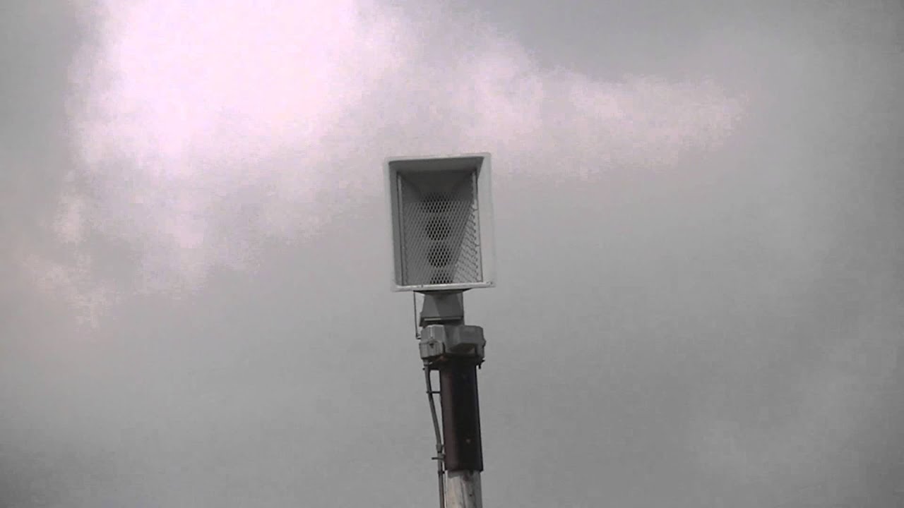 Hoover, Alabama Whelen Vortex Siren Test 06-05-13 - YouTube