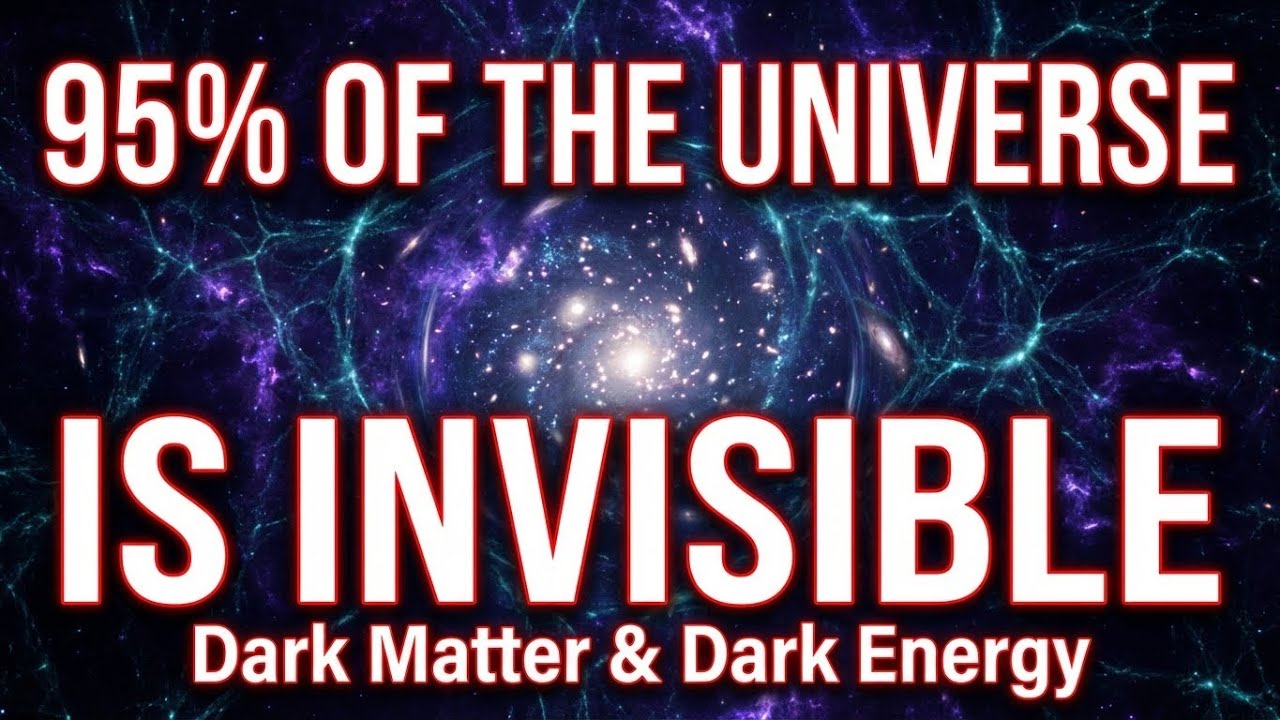 95% of the Universe is Invisible: Dark Matter & Dark Energy Explained ...