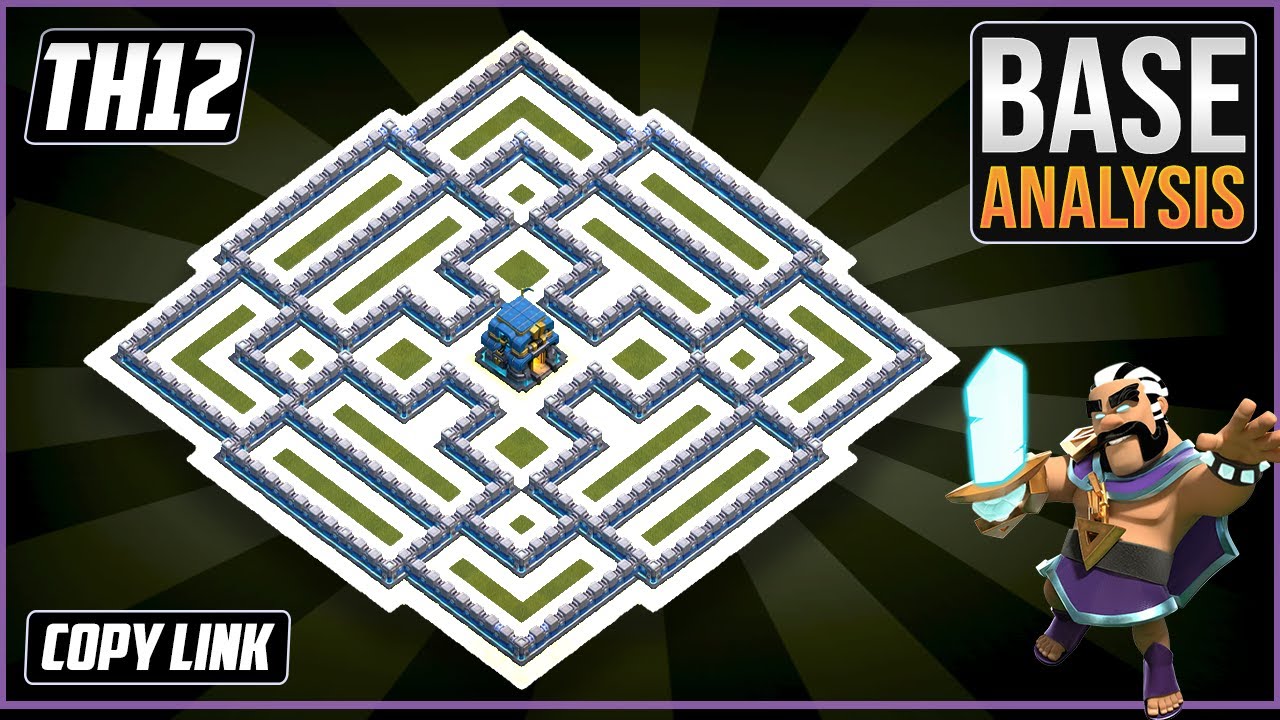THE BEAST TH12 HYBRID/TROPHY Base 2023!! COC Town Hall 12 (TH12) Trophy Base Design – Clash of ...