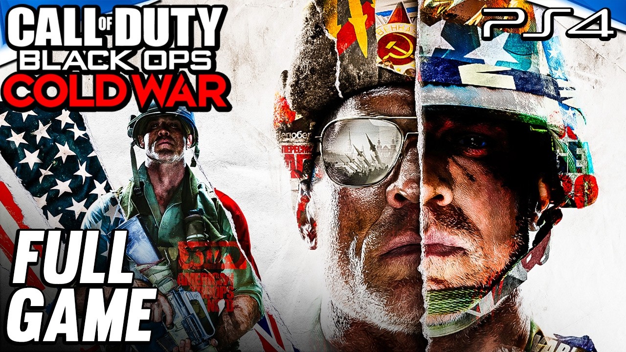 Call of Duty Black Ops 5 Cold War PS4 FULL GAME - YouTube