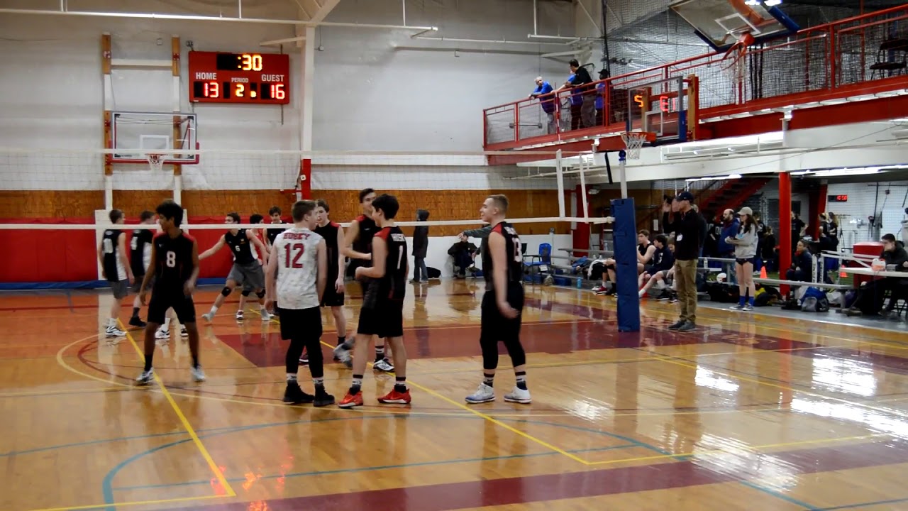 Husky Volleyball-Boys 16 at Sportszone, Derry, NH -Feb 10, 2018 - YouTube