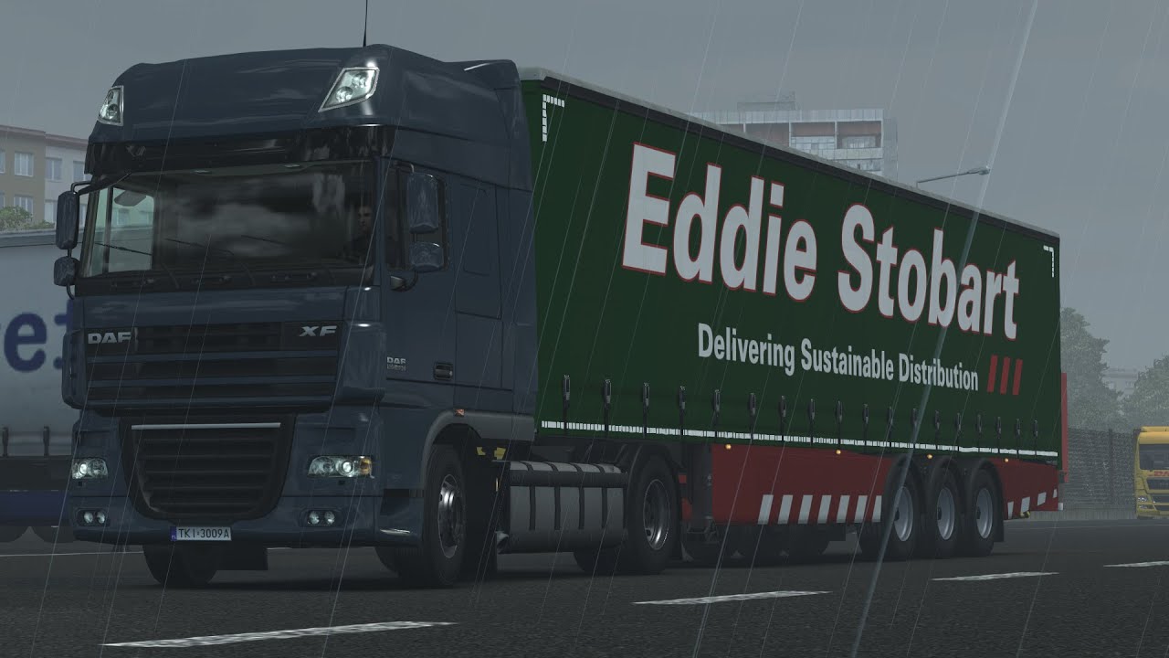 ETS2: DAF XF105 460 Warsaw to Radom ProMods 2.49 - YouTube