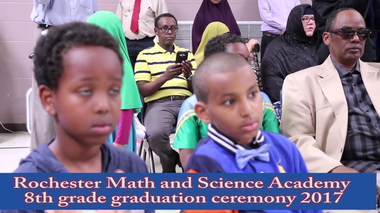Rochester Math and Science Academy 8th grade graduation ceremony 2017 ...