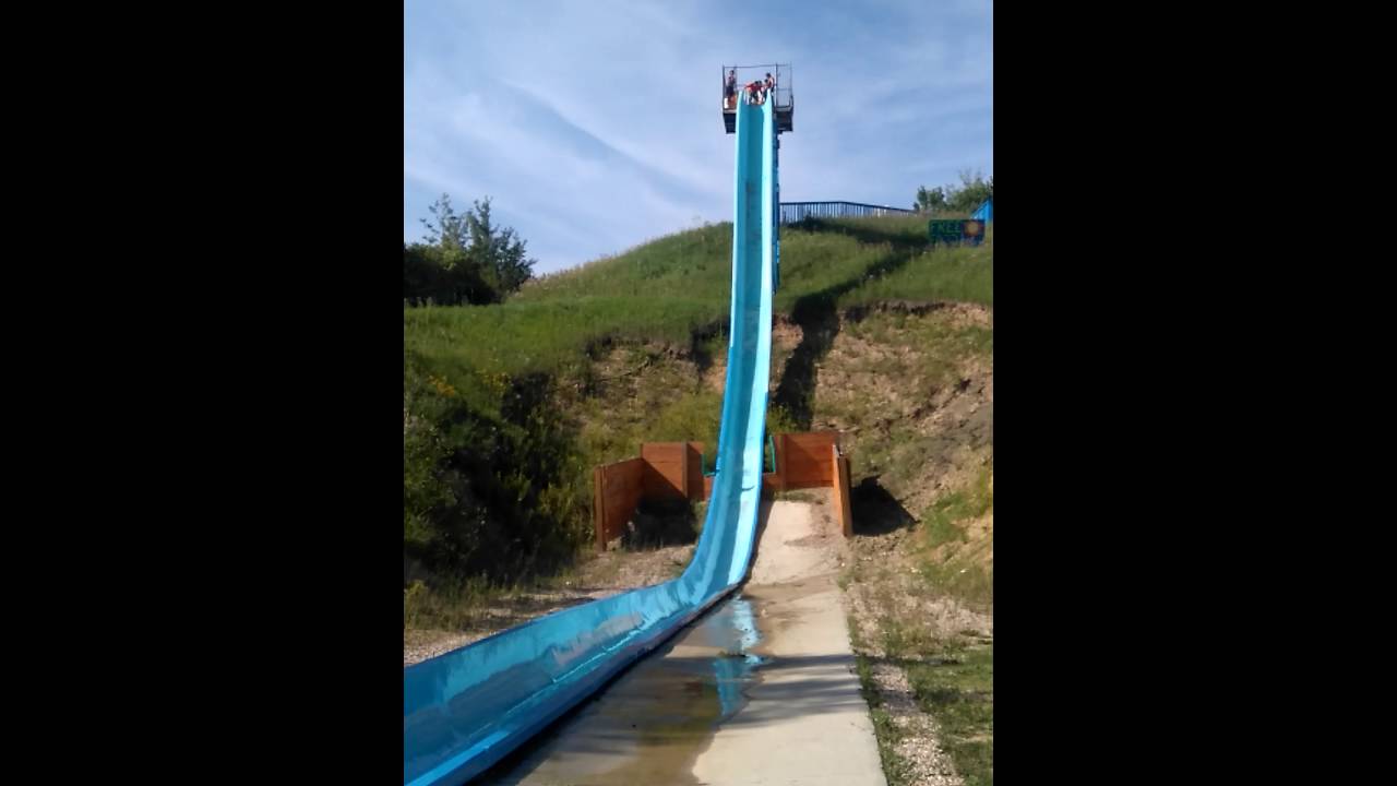 Kenosee Superslide freefall Jarred - YouTube