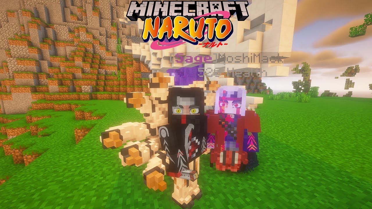 A Battle of Karma Marks in Naruto Minecraft - YouTube