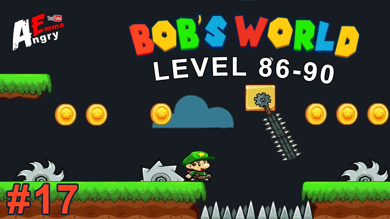 Super Bob's World : Free Run Game / Gameplay #17 (level 86-90) - YouTube