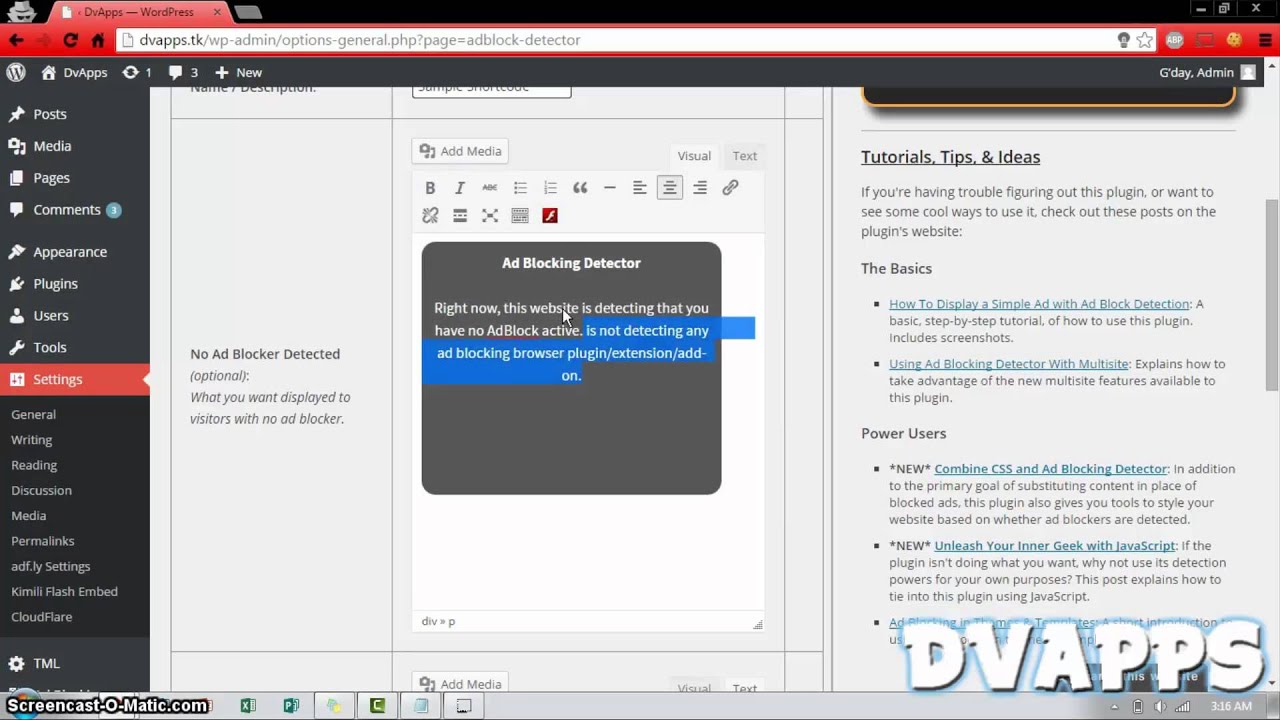 How To Detect Adblock Users On Your Wordpress Website Youtube