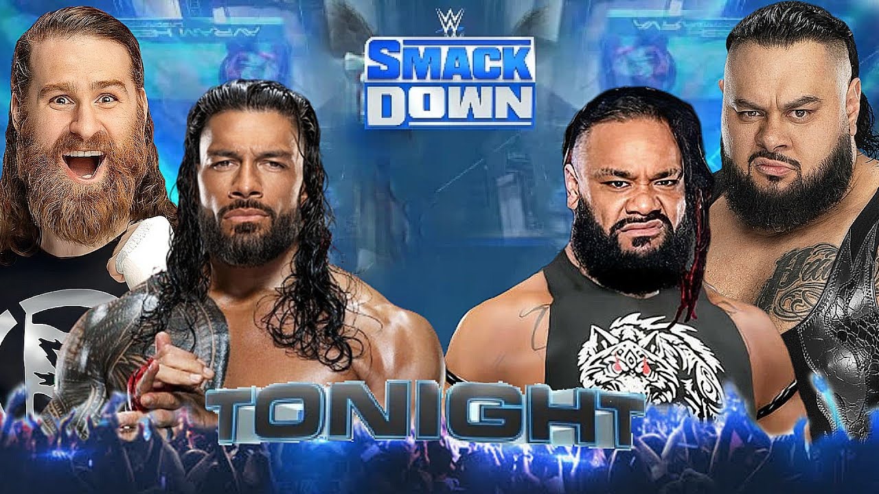 FULL MATCH - Roman Reigns & Sami Zayn vs. Jacob Fatu & Bronson Reed Tag ...