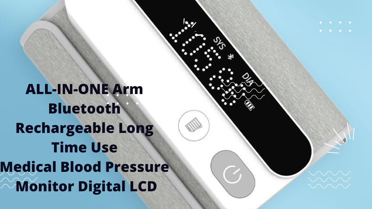 ALL-IN-ONE Arm Bluetooth Rechargeable Long Time Use Medical Blood ...