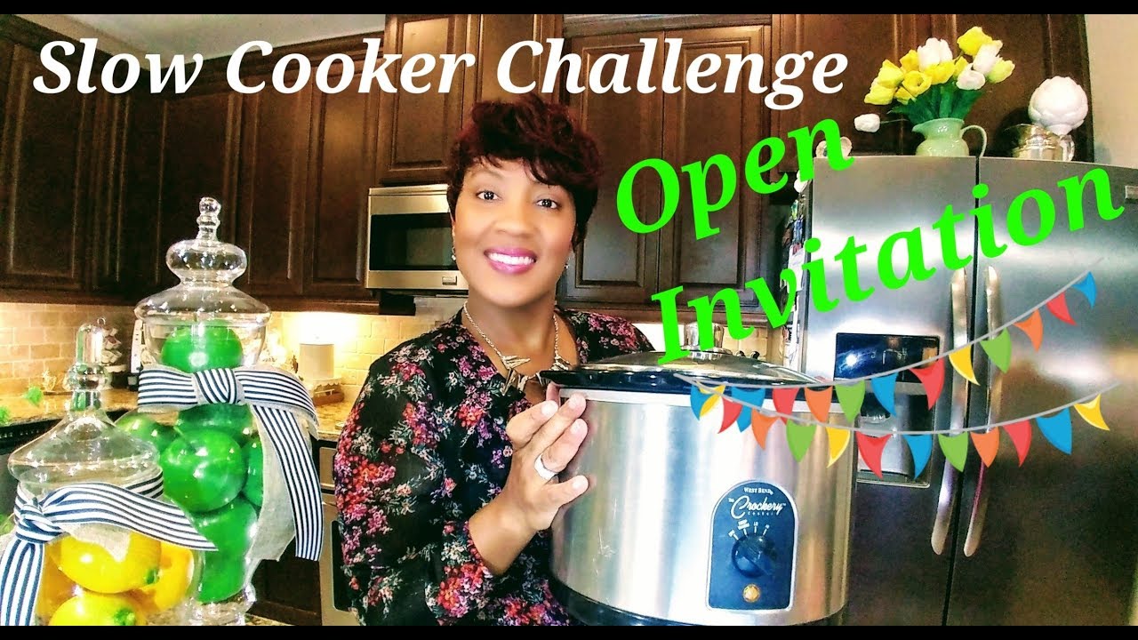 Slow Cooker Challenge~Open Invitation!!! I'm Co-hosting!!! - YouTube