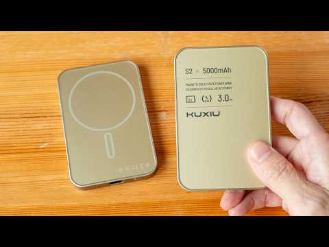 Solid State Batteries for Power Banks: Kuxiu S1 & S2 review