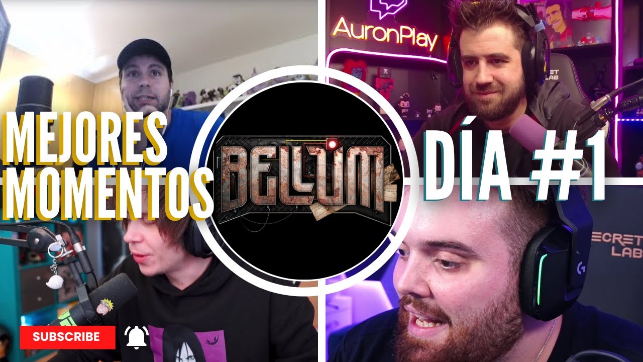 MEJORES MOMENTOS BELLUM RUST - DÍA #1 🤣😂🔥 - YouTube