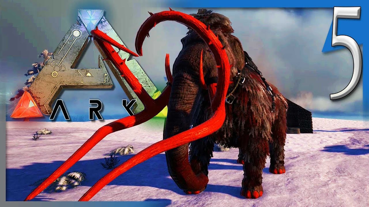 ARK Survival Evolved | ALPHA MAMMOTH TAME AND THE SUPER FORGE ...