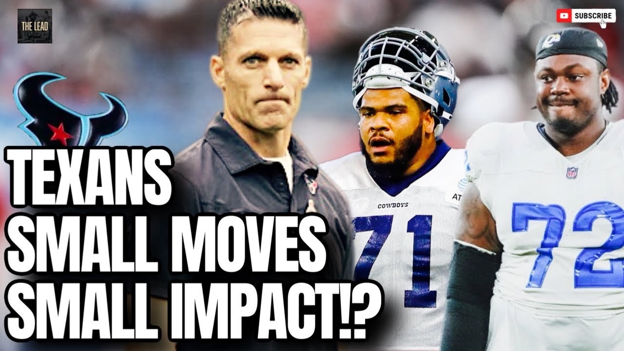 Texans Small Moves At The NFL Trade Deadline - YouTube