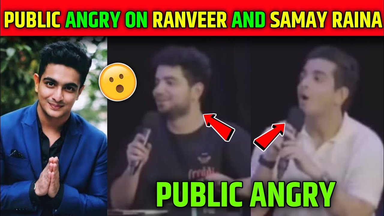 Public Angry On Ranveer Allahbadia And Samay Raina...😡 Angry On Ranveer ...