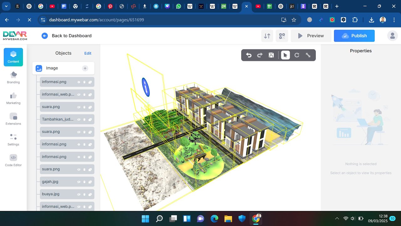 Tutorial Membuat Augmented Reality Metode Markerless Menggunakan