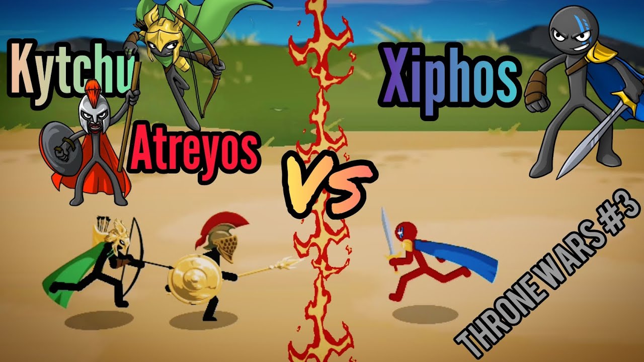 XIPHOS VS KYTCHU AND ATREYOS Stick War 3 Epic Battles Funny Moments ...