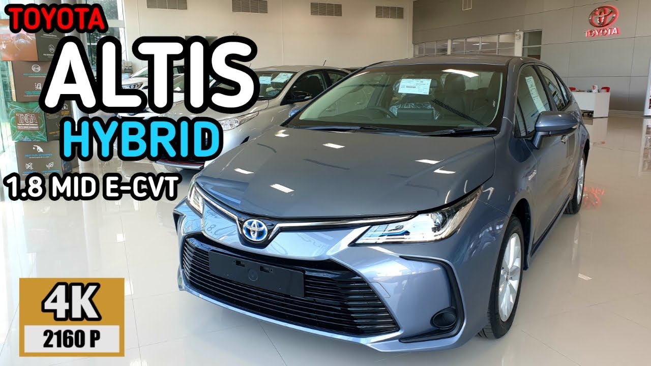 แนะนำสเปครถ!! Toyota Altis Hybrid 1.8 Mid E-CVT ราคา 989,000 บาท สี ...