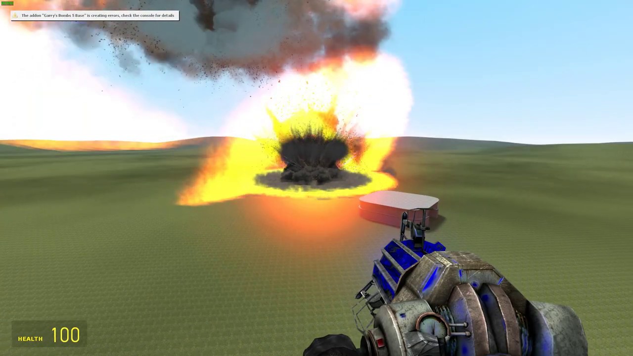 big ass gmod explosion (north korea) - YouTube