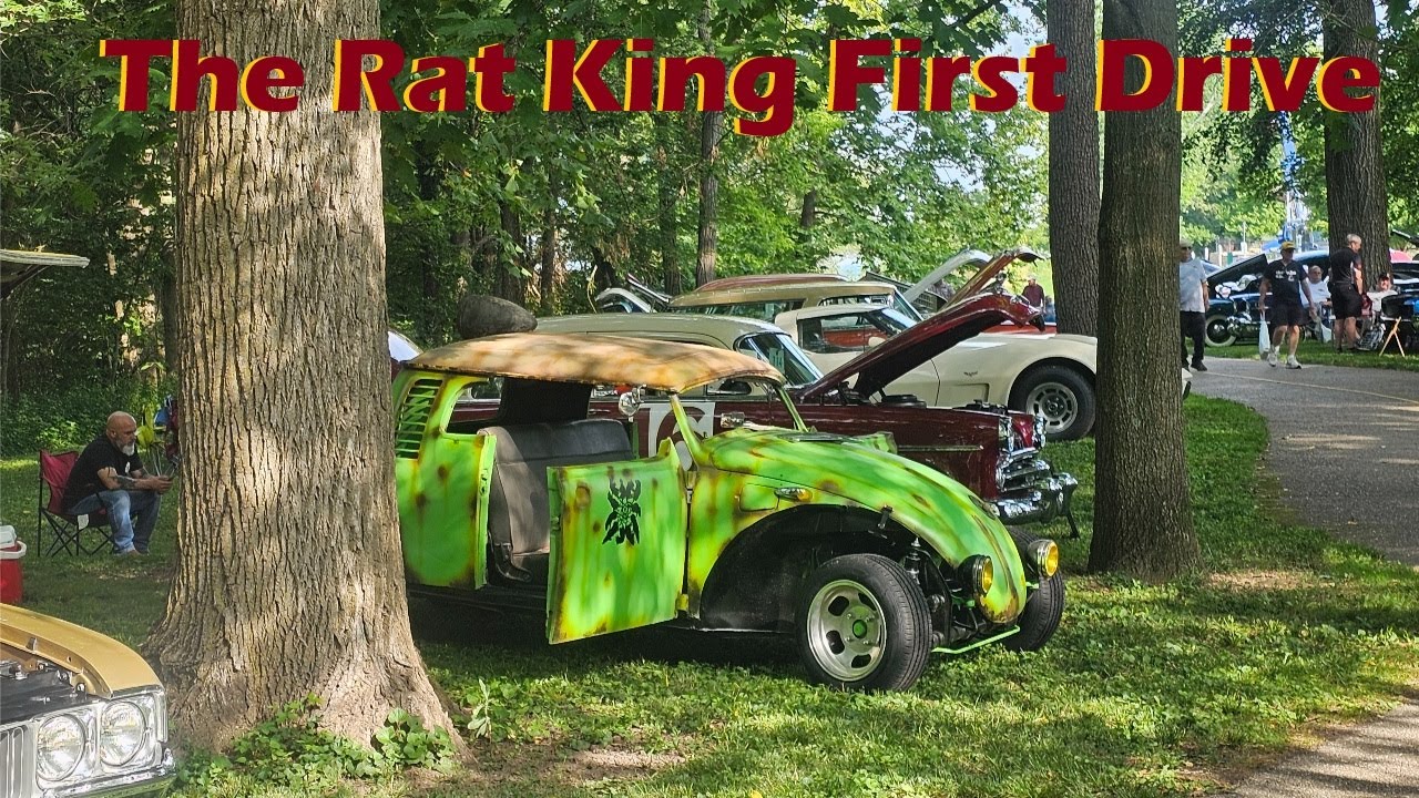 The Rat King FIRST DRIVE and CAR SHOW!!! - YouTube