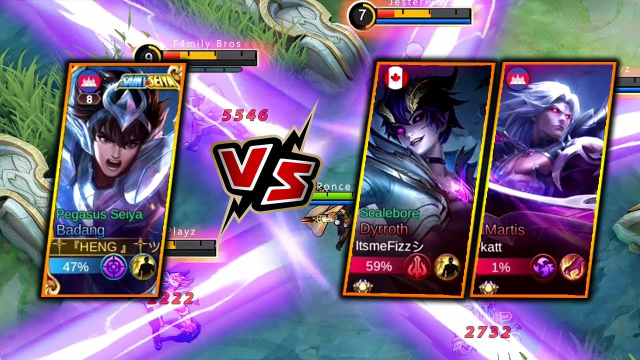 BADANG ATTACK SPEED BUILD EASY COUNTER DYRROTH AND MARTIS || MOBILE ...