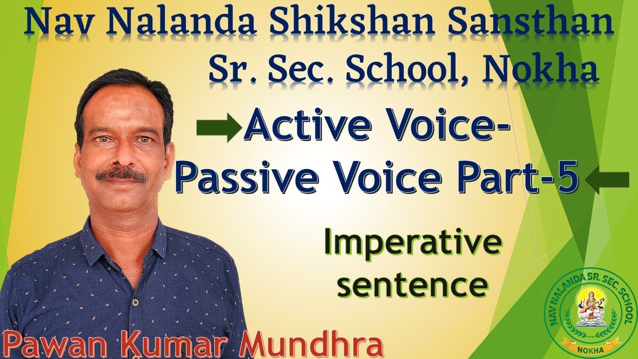 Active Voice Passive Voice Imperative Sentence Part 5 Pawan Kumar active-voice-passive-voice-imperative-sentence-part-5-pawan-kumar