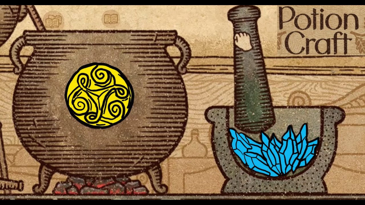 Useing Crystals To Make Potions Potion Craft - YouTube