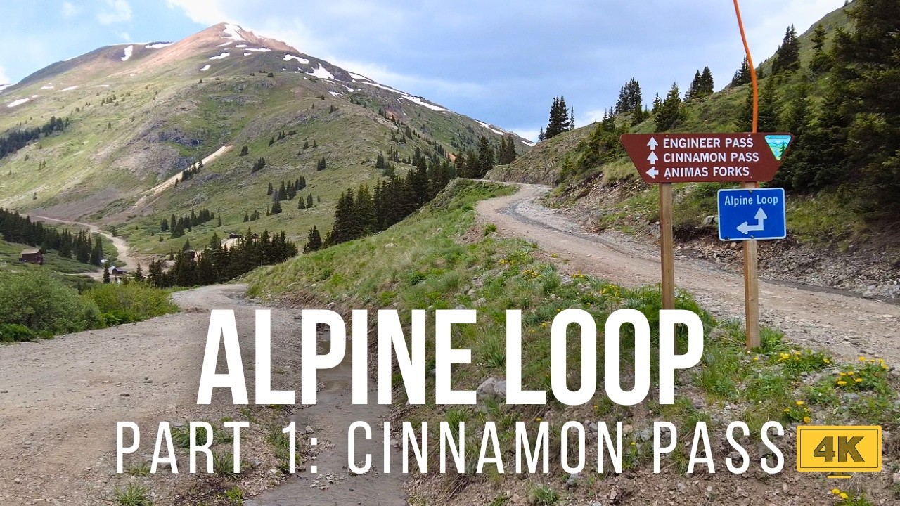 Colorado Alpine Loop: Cinnamon Pass in a Tacoma // Adventure from Lake ...