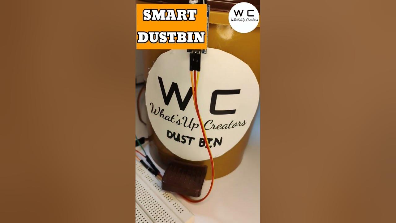 Smart Dustbin Arduino Shorts Arduino Arduinoproject Irsensor Diy Smartdustbin