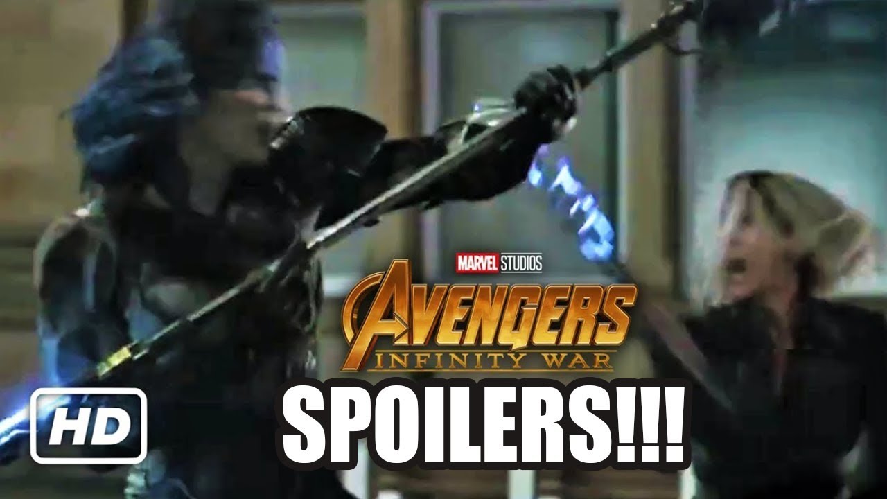 AVENGERS: INFINITY WAR Movie Clip Avengers vs Black Order (SPOILERS ...