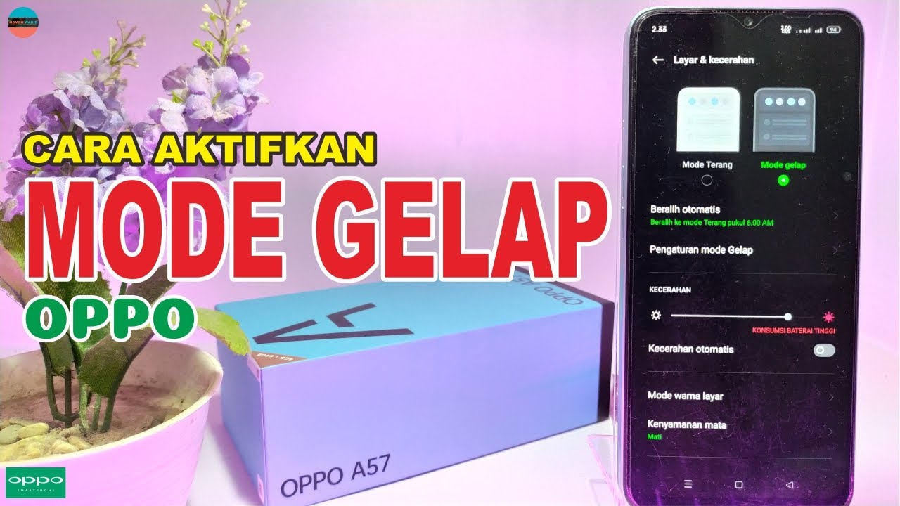 Cara Mengaktifkan Mode Gelap di HP Oppo | Dark Mode Oppo | Mode Gelap ...