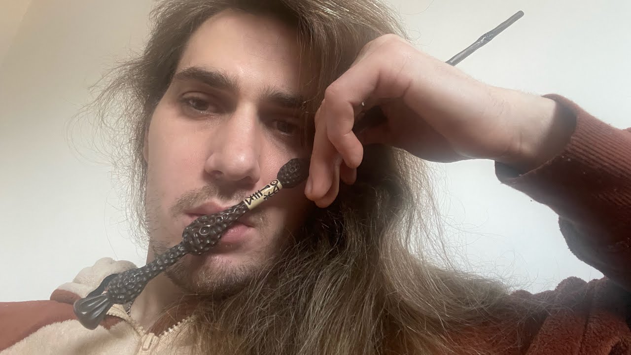 ASMR- hair brushing/mouth sounds/random triggers - YouTube