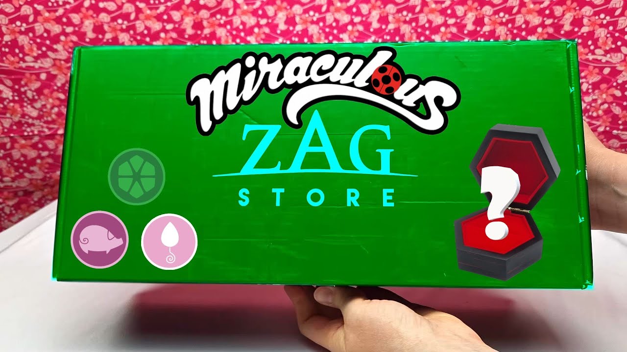 Opening Miraculous Ladybug Mystery Zag Box | July 2024 - YouTube