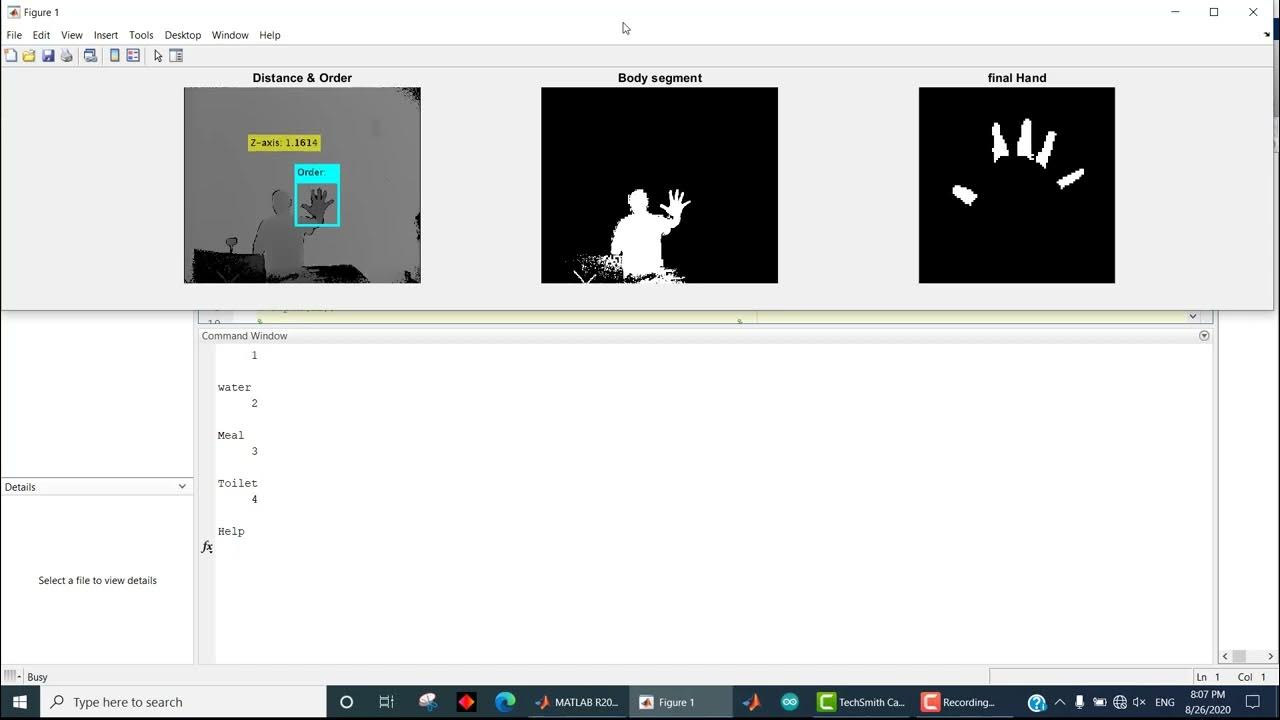 Kinect V2,Image processing ,Hand gesture - YouTube