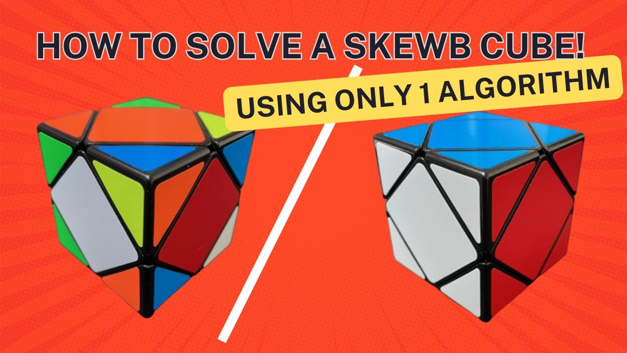 Skewb Tutorial With Just 1 Algorithm Beginners Youtube