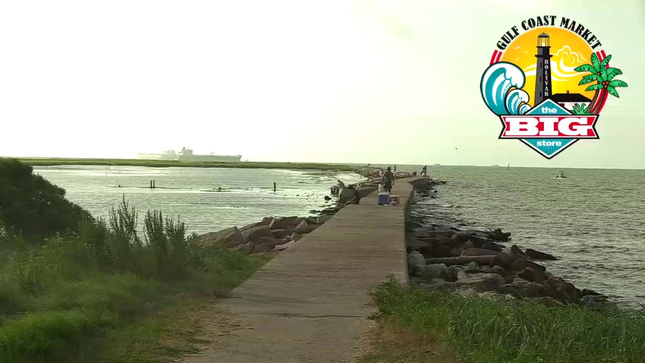 The North Jetties On Bolivar Peninsula, Beauty and Fishing Hot Spot ...
