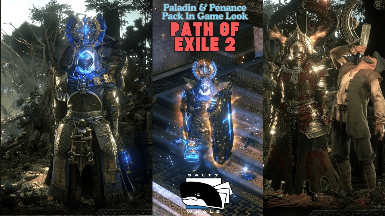 Paladin & Penance Pack In Game Look | Path of Exile 2 - YouTube