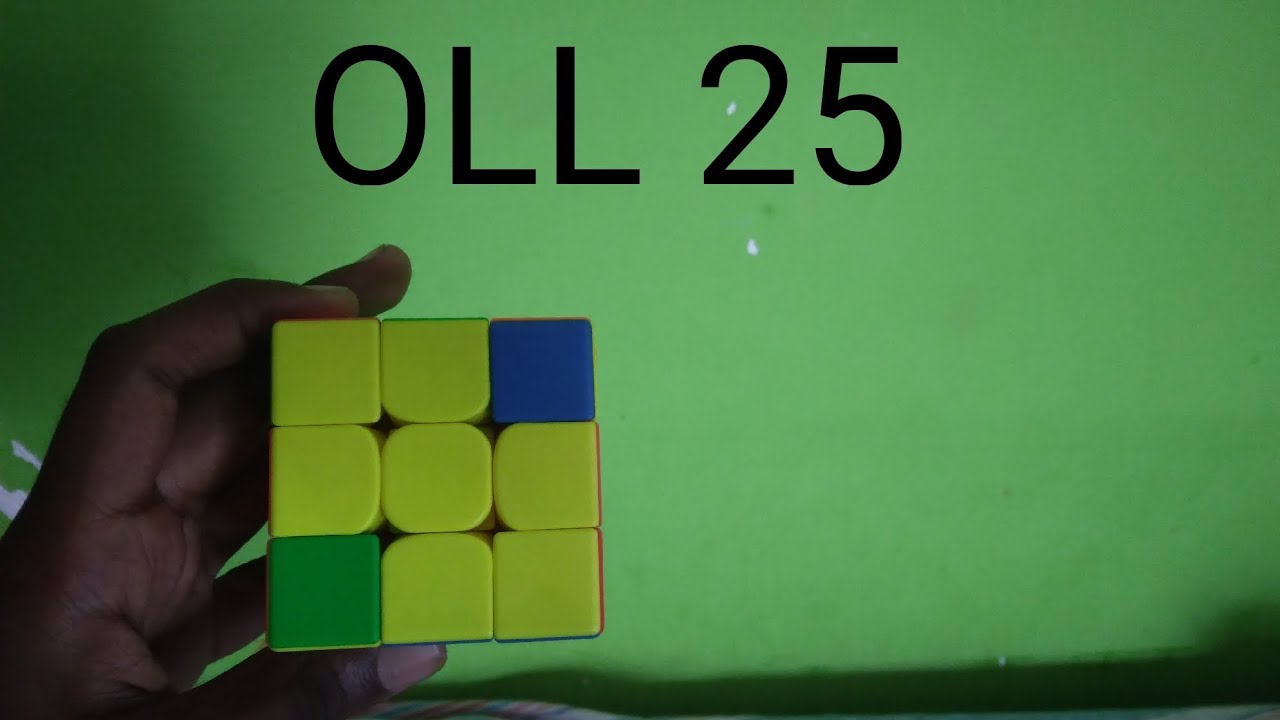 Which oll 25 algorithm do you use - YouTube